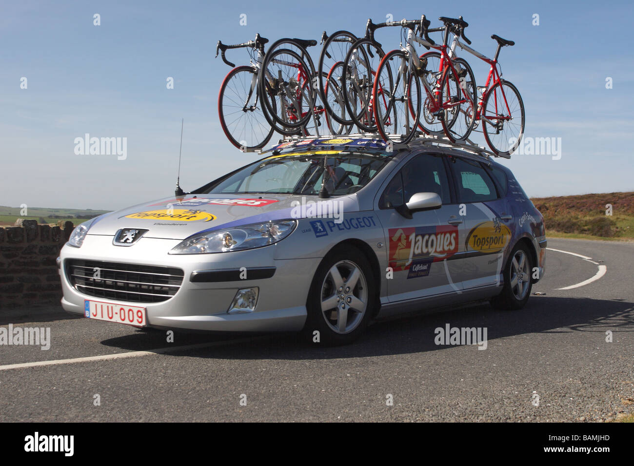 Support Vehicle For Professional Cycle Race Team. The is the West of ...