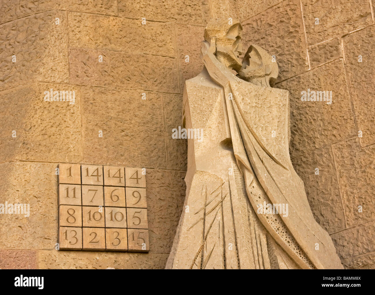 The Judas Treason - Sagrada Família - Magic Square Passion Facade ...
