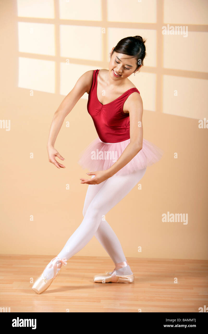 Woman Ballet Dancing Stock Photo - Alamy