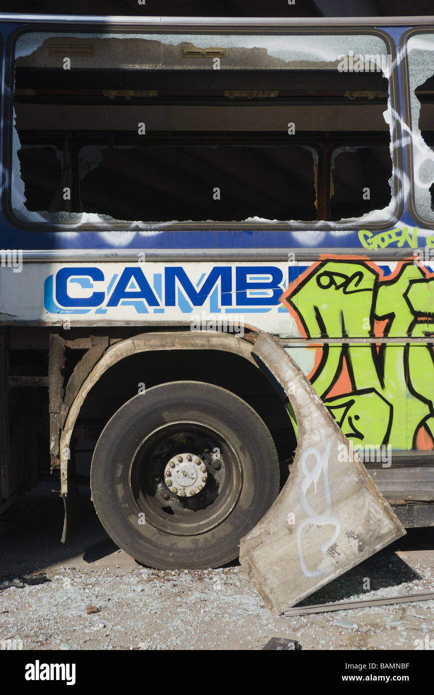 Damaged coach hi-res stock photography and images - Alamy