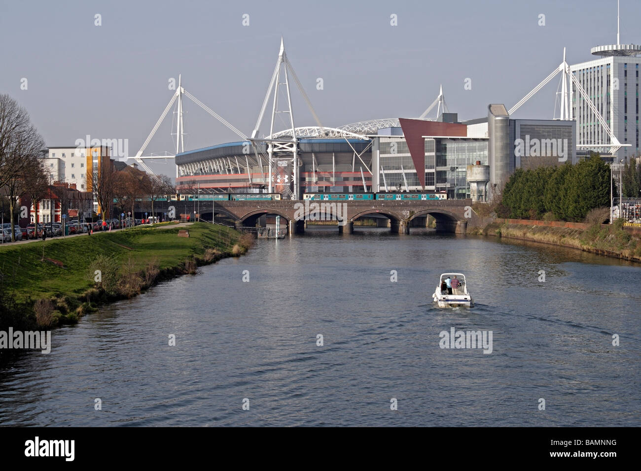 The river taff hi-res stock photography and images - Alamy