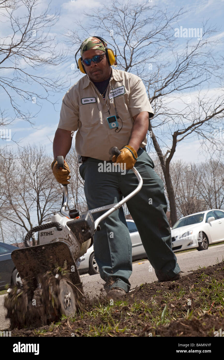 Groundskeeper hi-res stock photography and images - Alamy