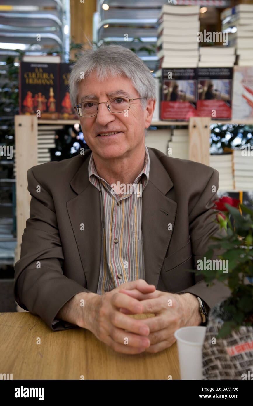 Writer presenting his book during the St. George's festivity in ...