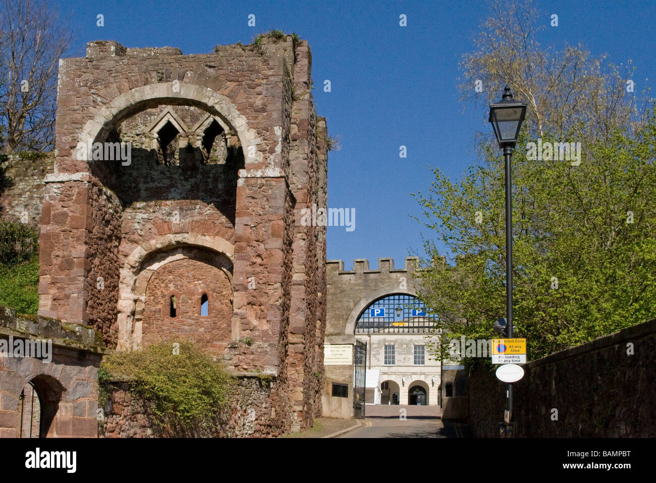 Exeter Castle, Devon Stock Photo - Alamy