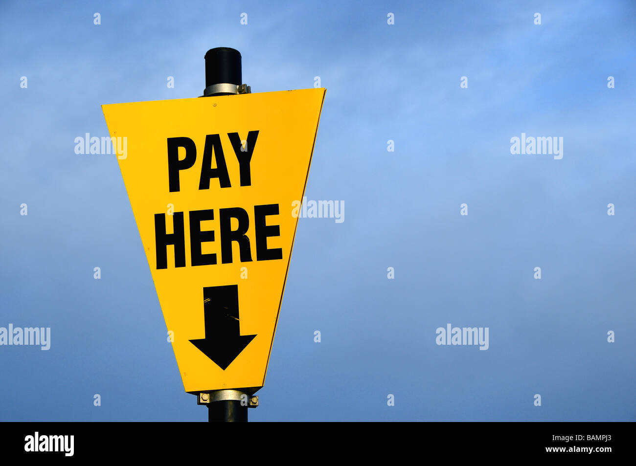 Pay here sign hi-res stock photography and images - Alamy