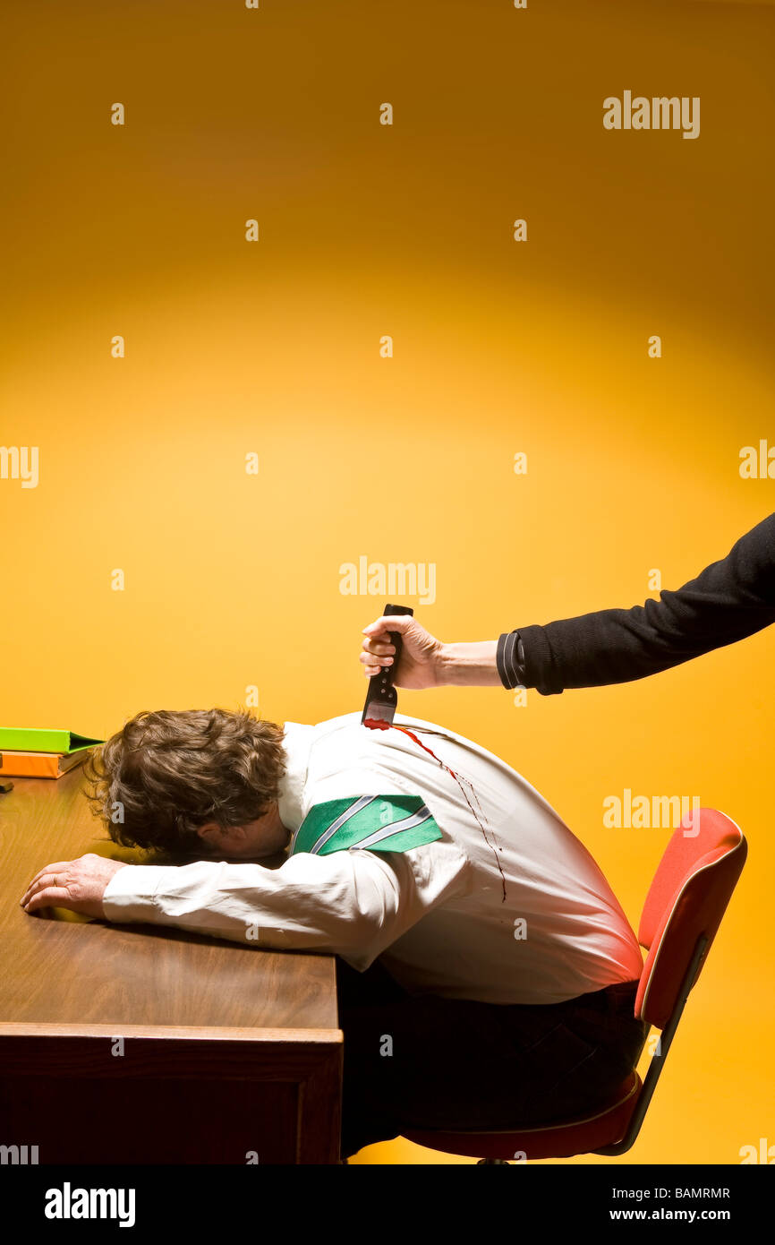 Man Being Stabbed High Resolution Stock Photography and Images - Alamy