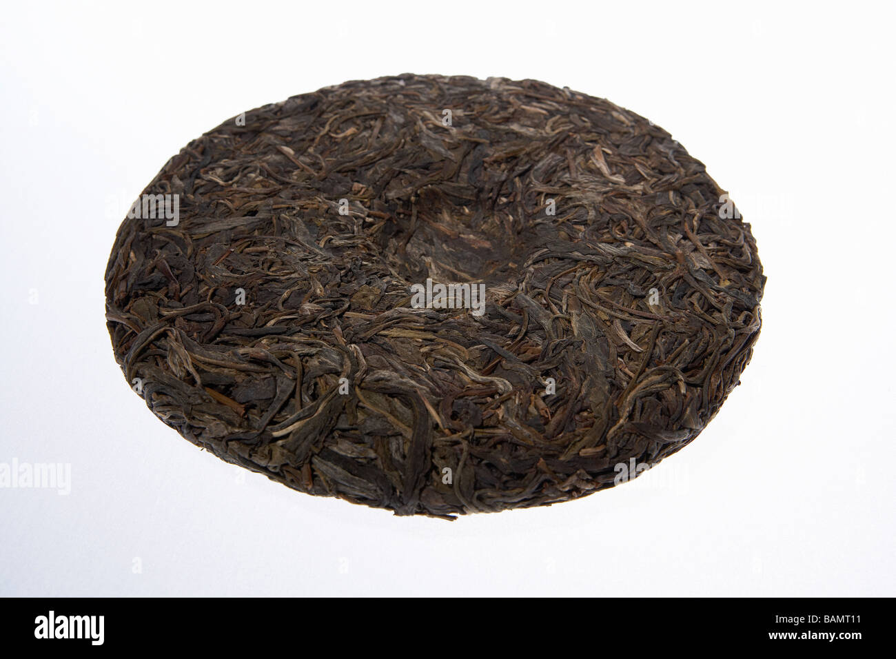 Circle Of Dried Tea Leaves Stock Photo - Alamy