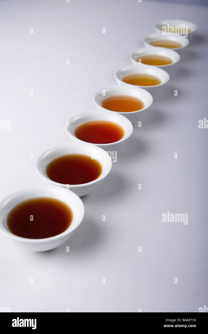 Still Life Of Tea Cups Stock Photo - Alamy