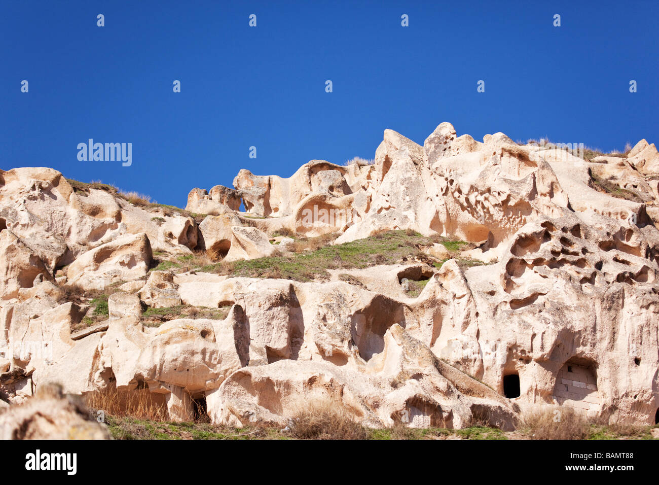 Rock formations at Cappadocia in Turkey Stock Photo - Alamy