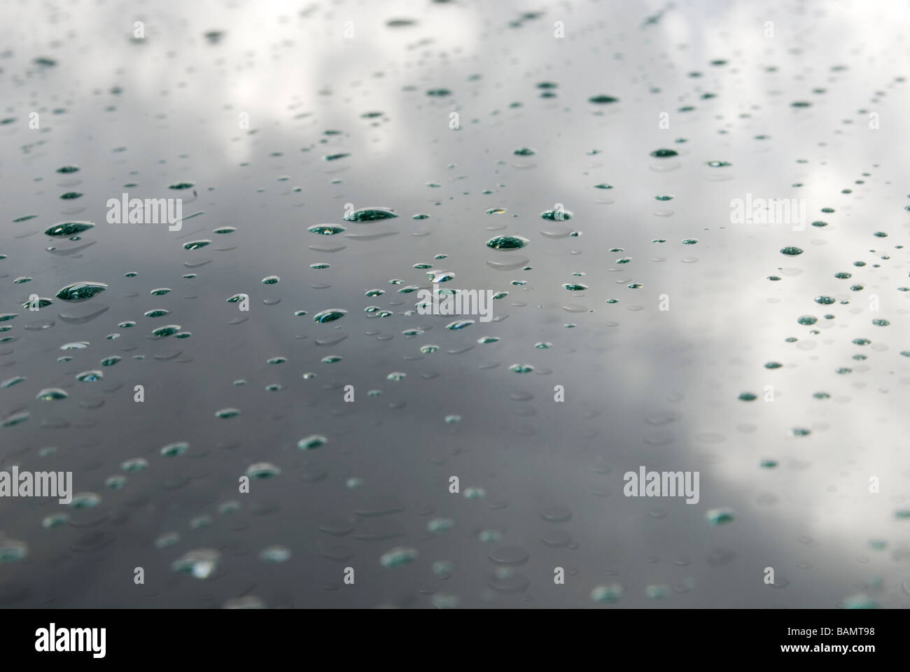 Raindrops on window Stock Photo - Alamy
