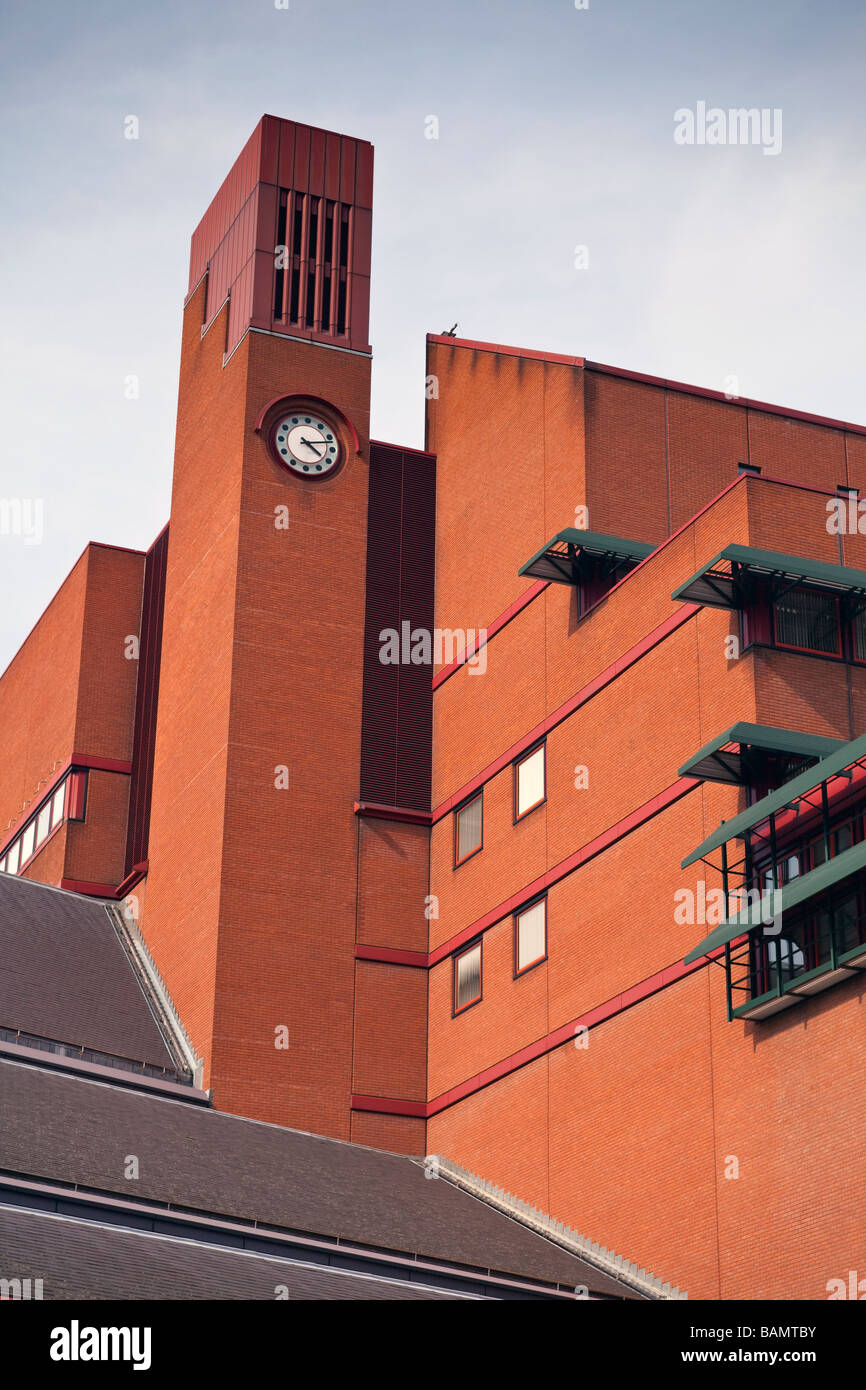 exterior, British Library, St Pancras, London, England Stock Photo - Alamy