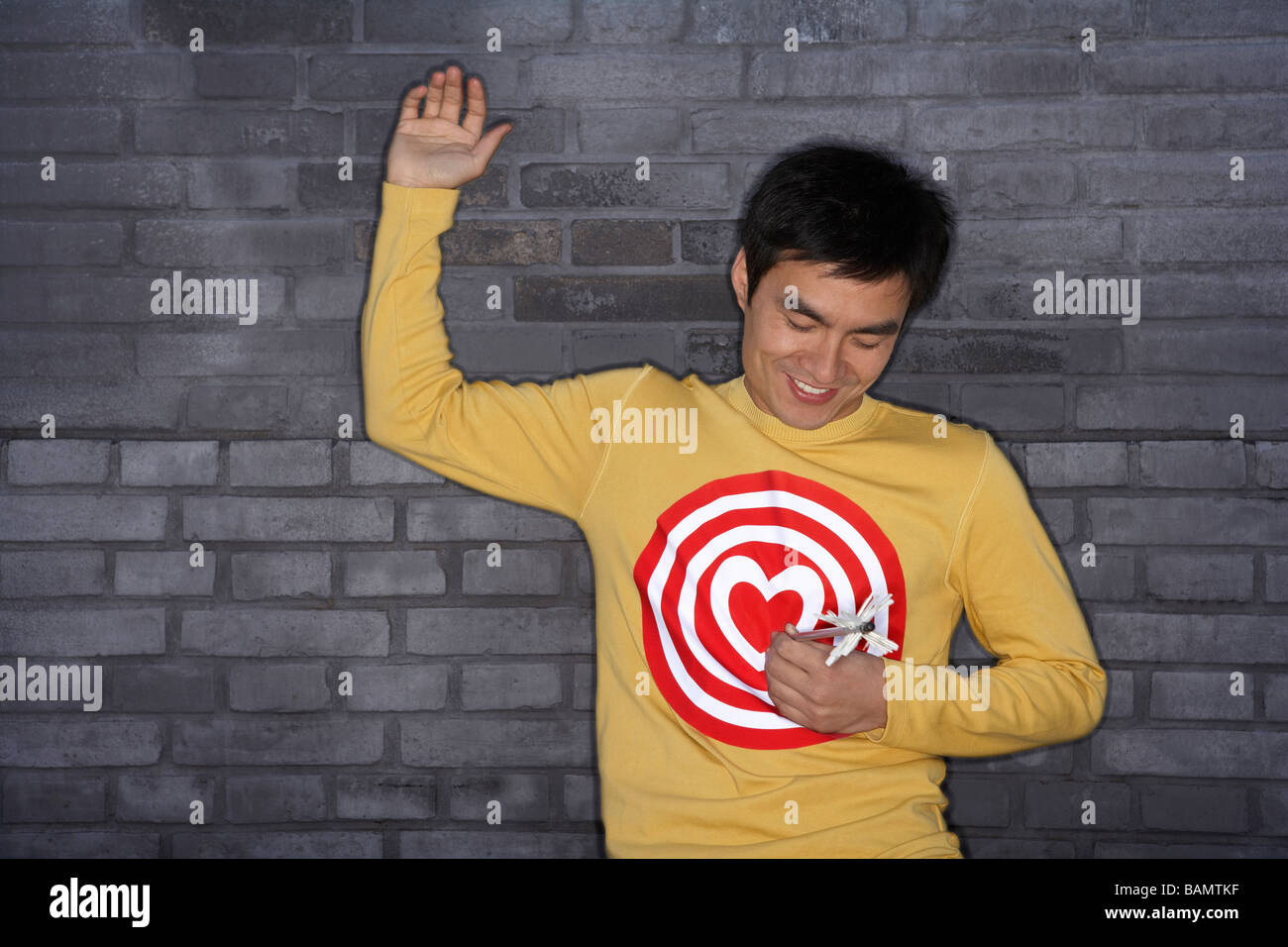 Cupid's arrow person hi-res stock photography and images - Alamy