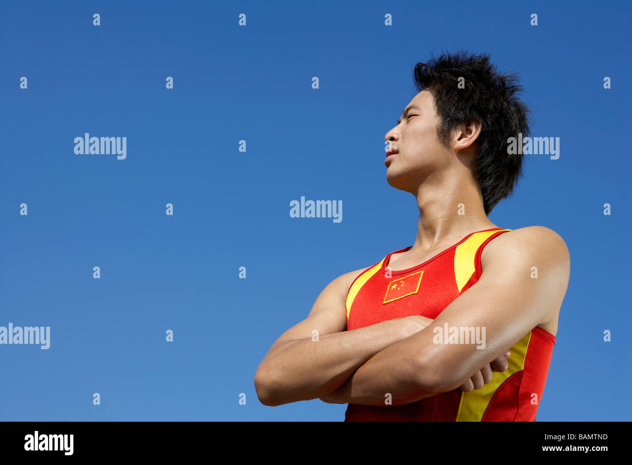 Athlete Looking Into The Distance Stock Photo Alamy athlete-looking-into-the-distance-stock-photo-alamy