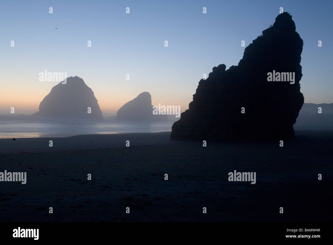Sea Stacks on the oregon coast Stock Photo - Alamy