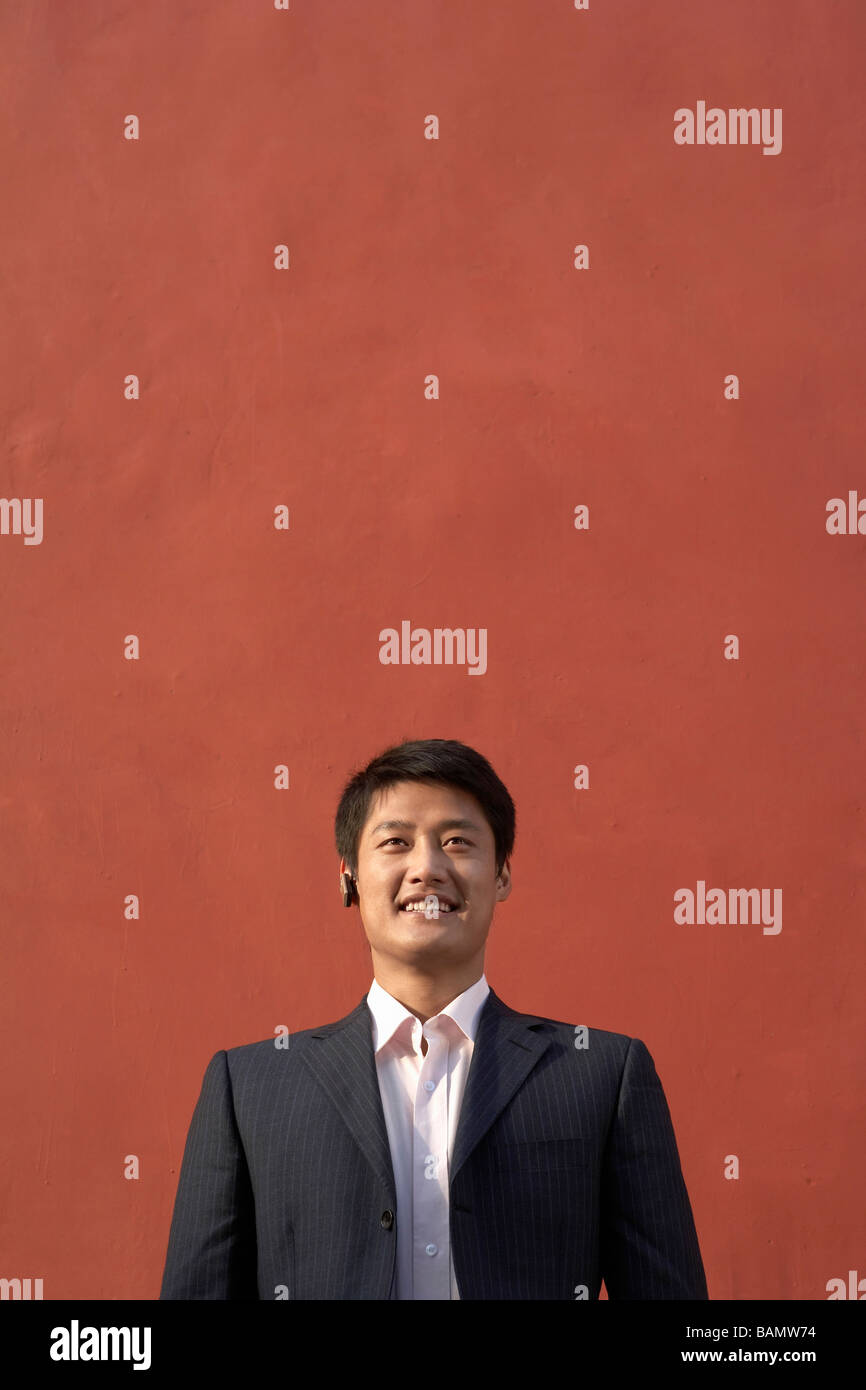 Asian Man Happily Standing High Resolution Stock Photography and Images ...