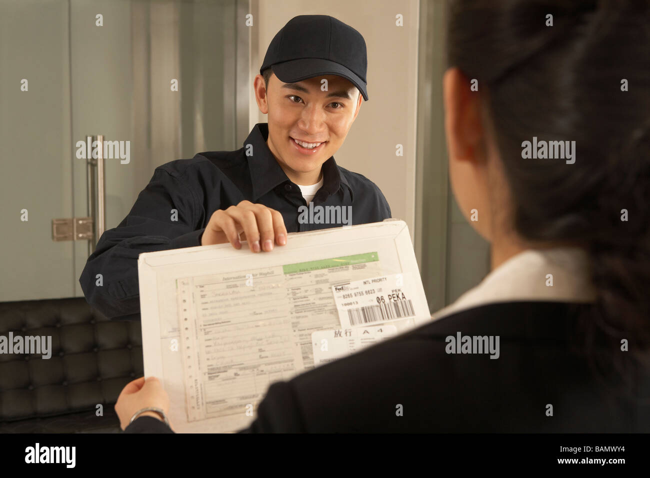 Delivery deliveries delivering delivered hi-res stock photography and ...
