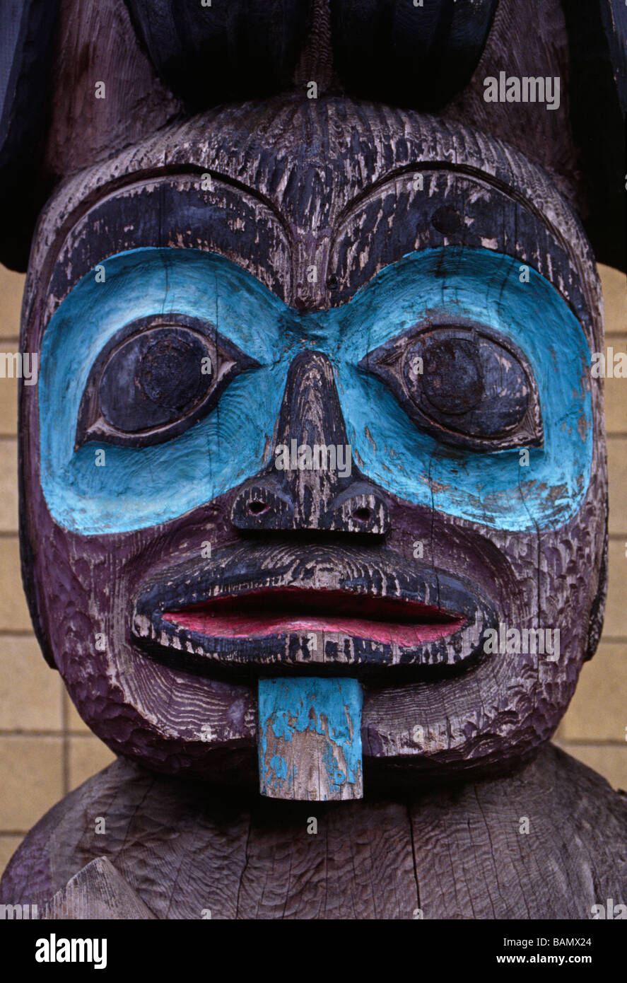 INUIT TOTEM JUNEAU ALASKA Stock Photo - Alamy