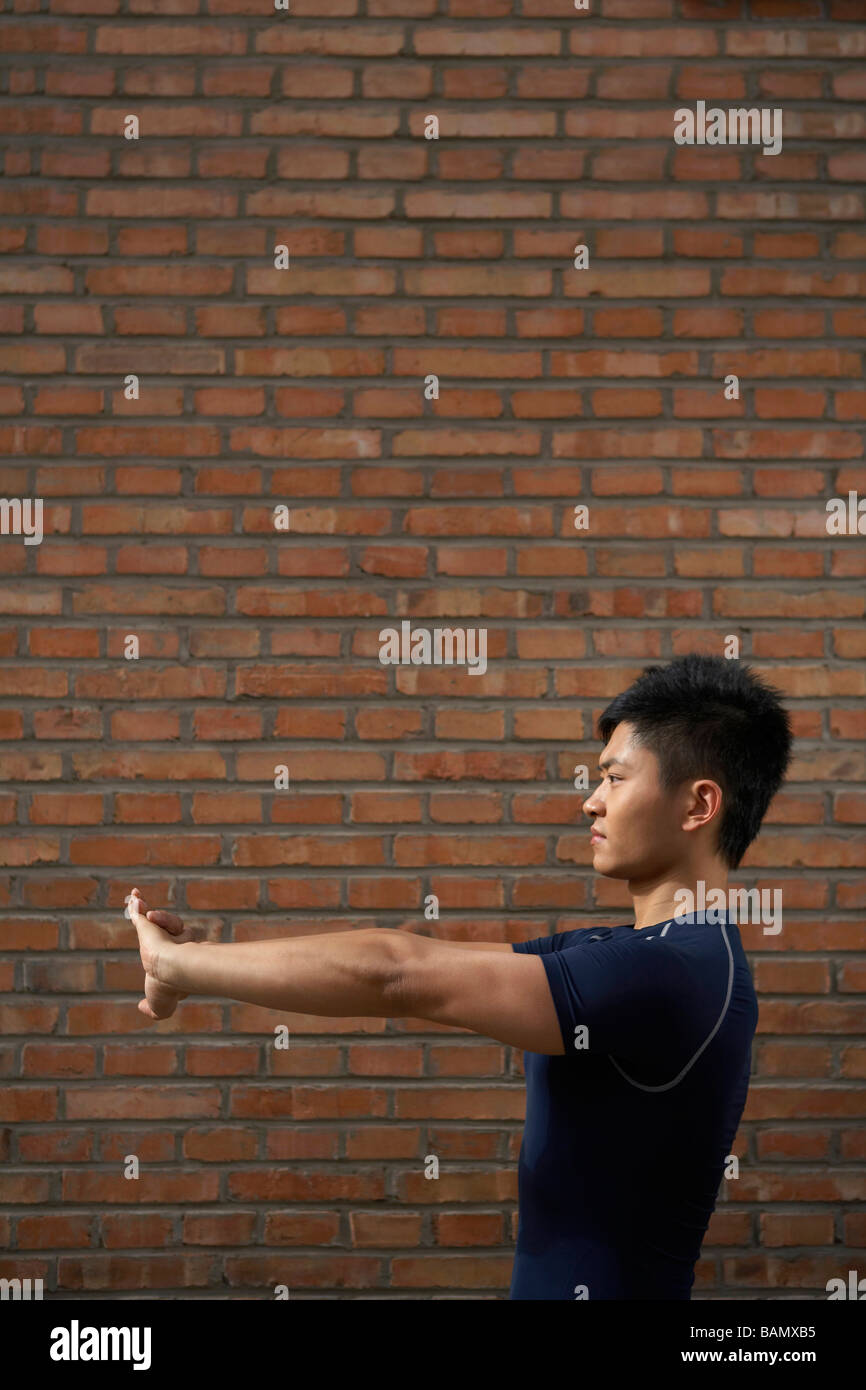 Arms horizontally stretched hi-res stock photography and images - Alamy
