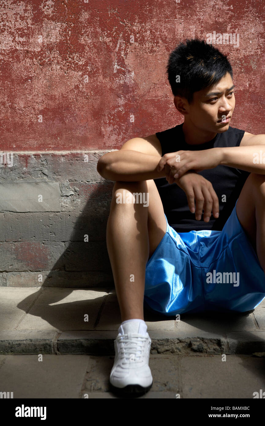 Lean fit young men hi-res stock photography and images - Alamy