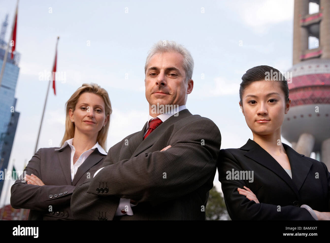 An international business team in Shanghai Stock Photo - Alamy