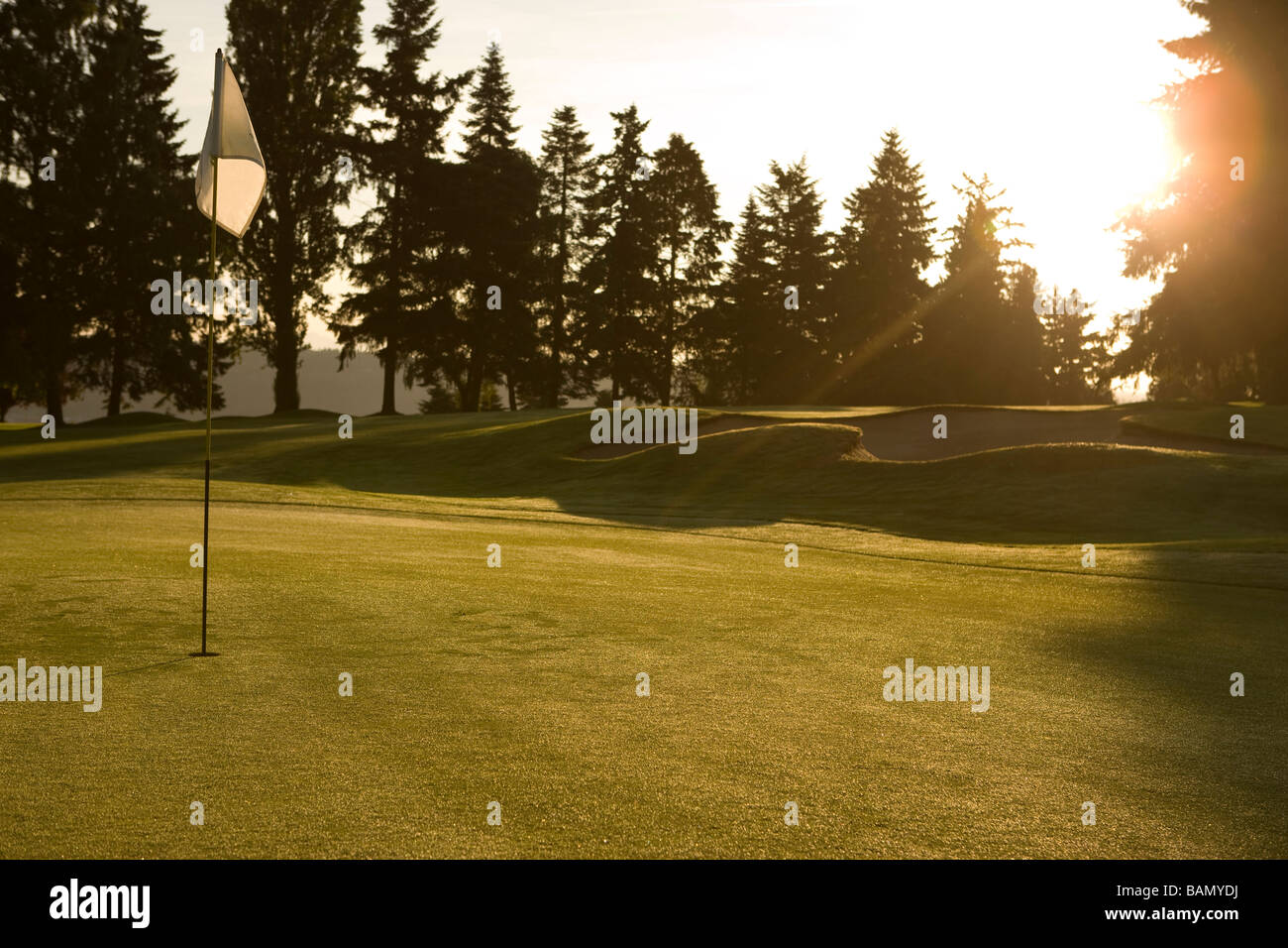 A simple goal - golf concepts Stock Photo - Alamy