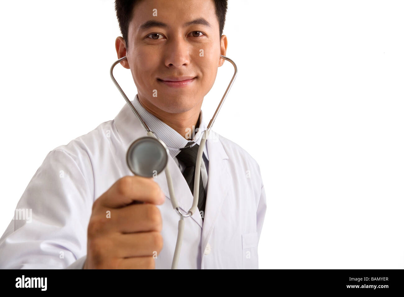 Portrait of a young healthcare worker Stock Photo - Alamy