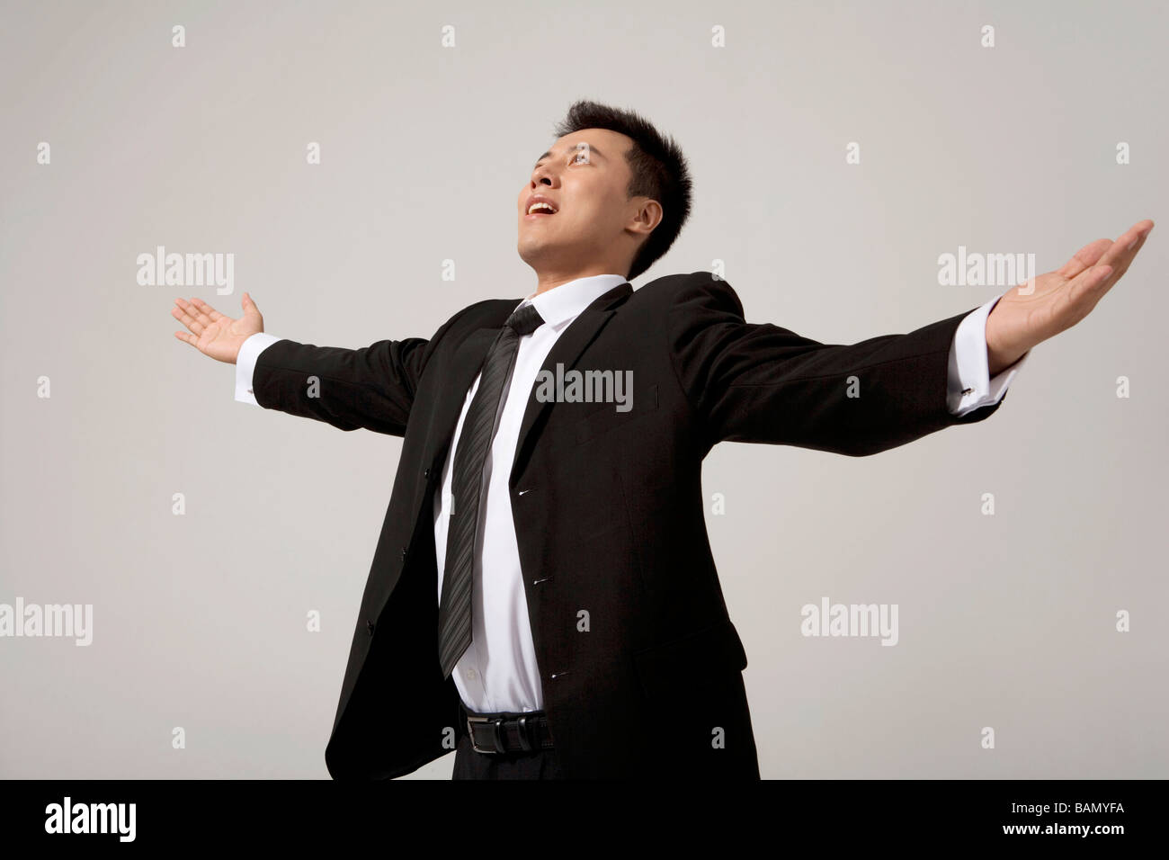 Arm out wide hi-res stock photography and images - Alamy