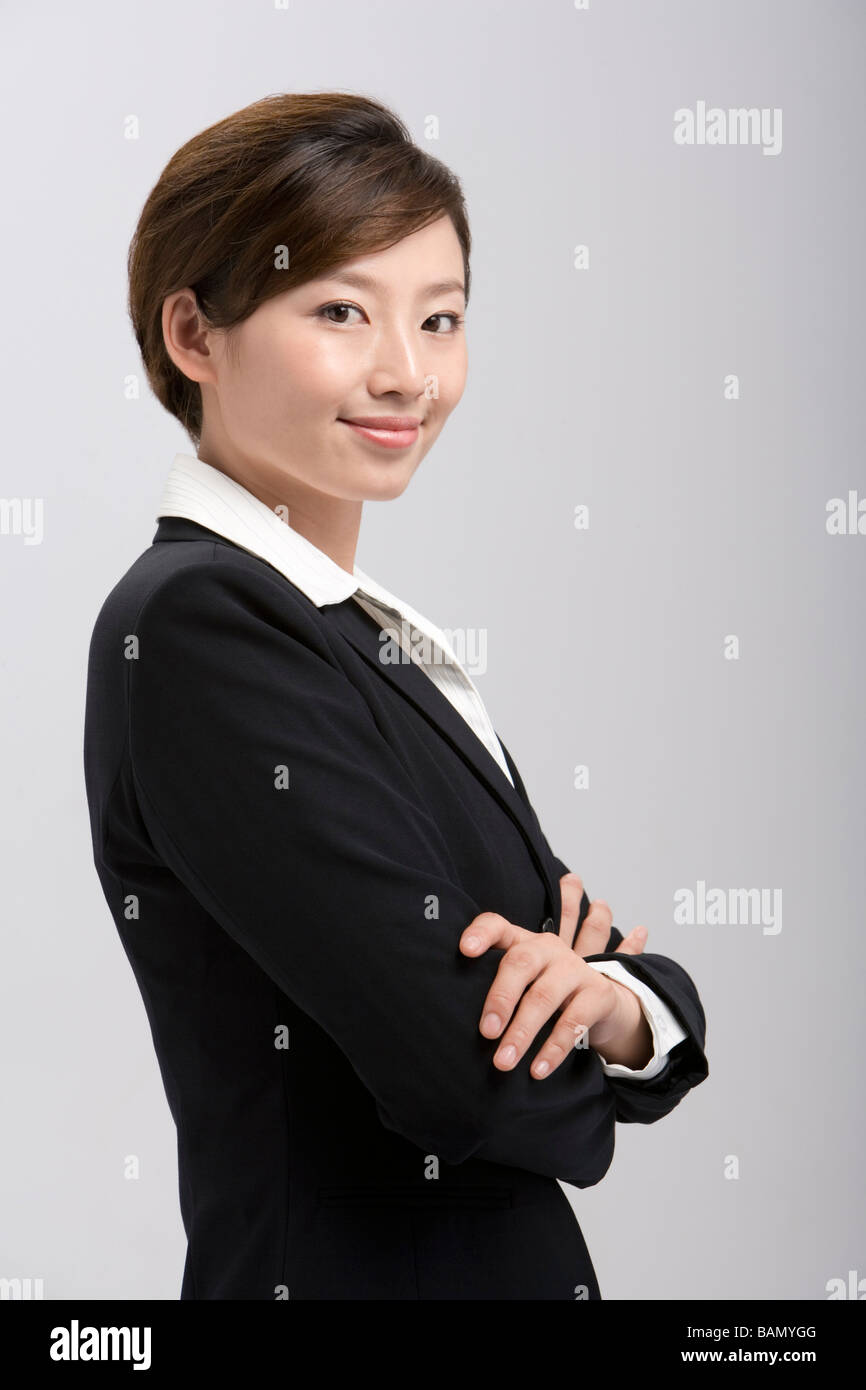Portrait of a corporate woman Stock Photo - Alamy