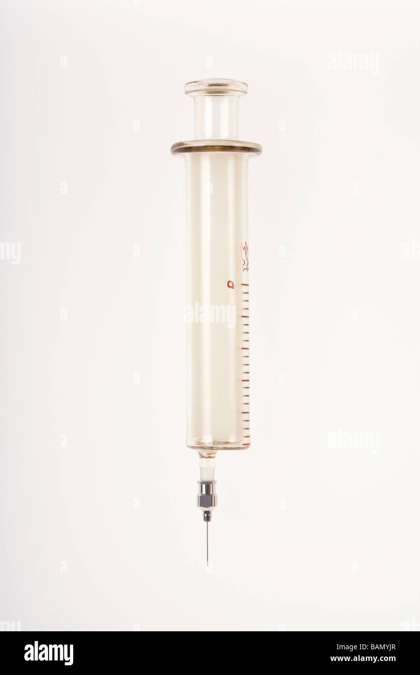 Healthcare - Syringe and needle Stock Photo - Alamy