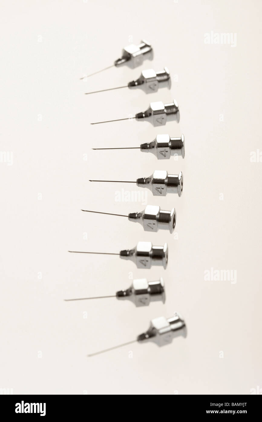 Healthcare - Needles Stock Photo - Alamy