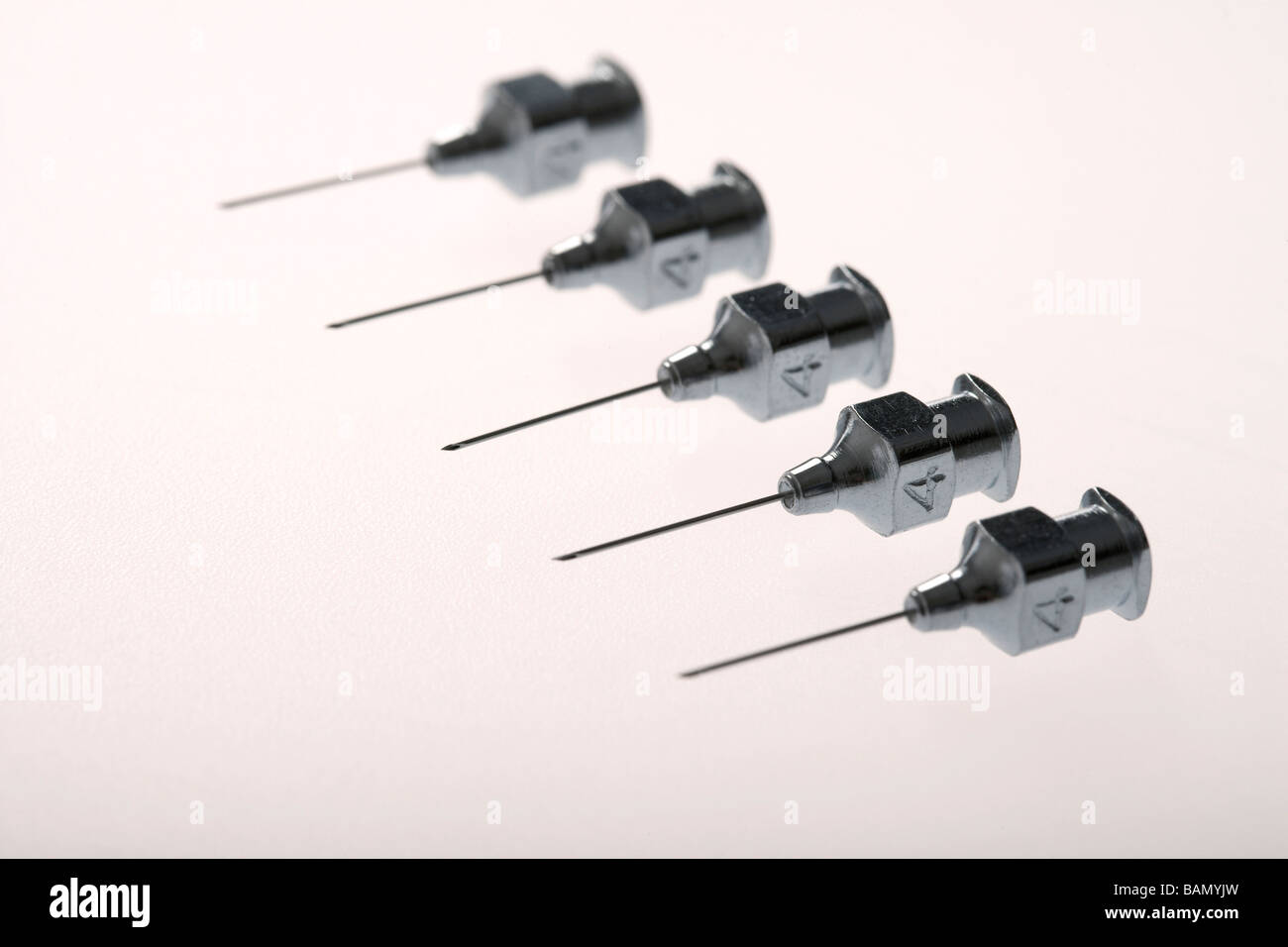 Sterile medical syringes sharp needles hi-res stock photography and ...
