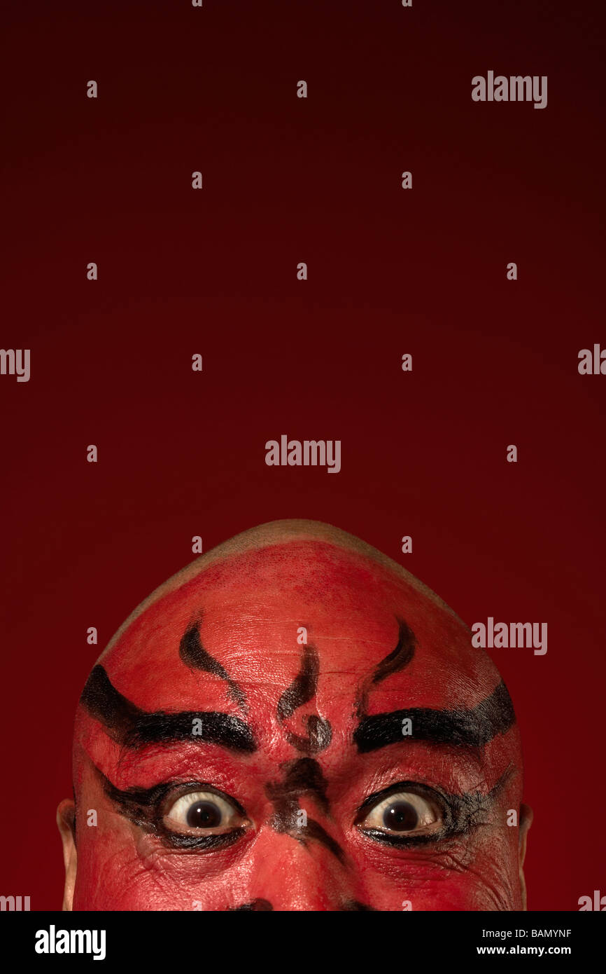 An Actor Portrays Guang Gong, Ancient Chinese General in Beijing Opera ...