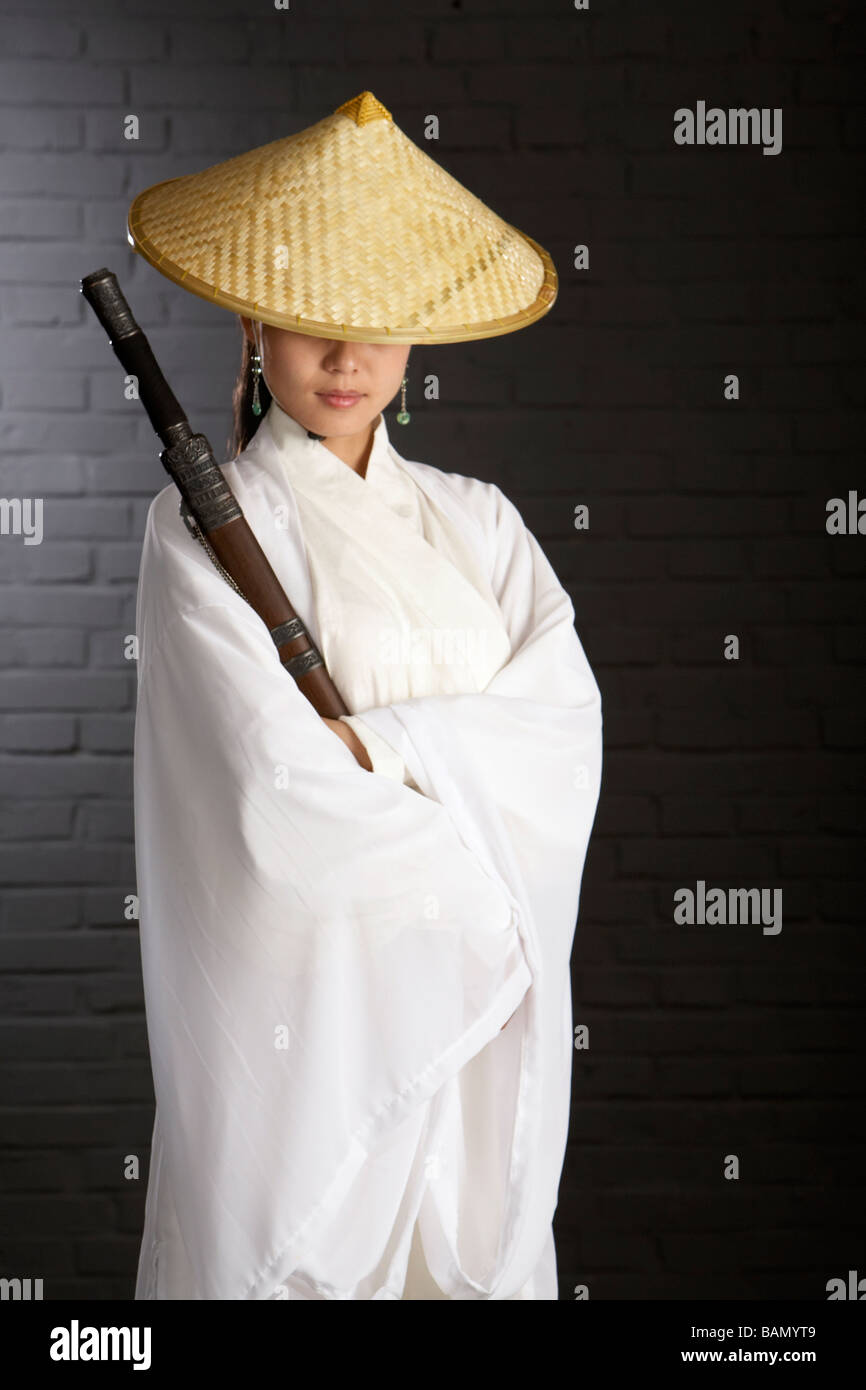 Ancient Chinese Warrior-Hero Stock Photo - Alamy