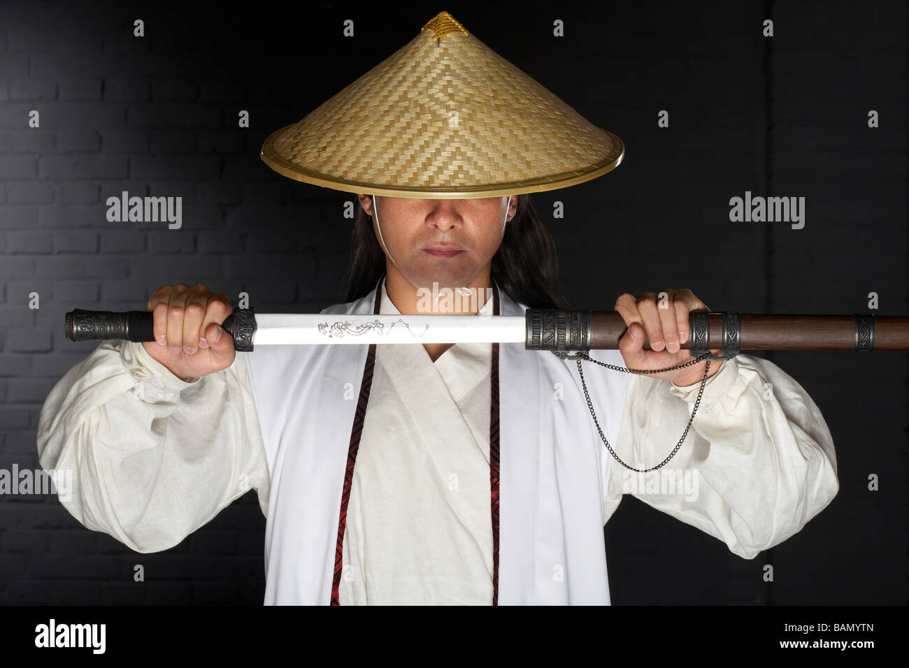 Ancient Chinese Warrior-Hero Stock Photo - Alamy