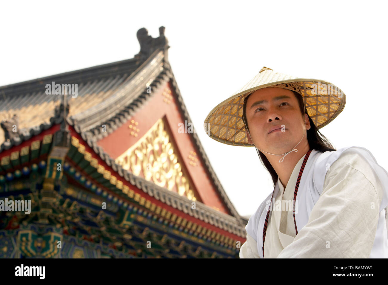 Ancient Chinese Warrior-Hero Stock Photo - Alamy