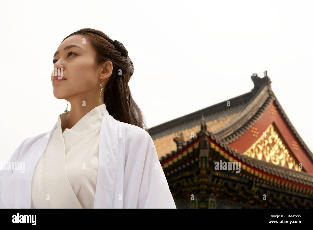 Ancient Chinese Warrior-Hero Stock Photo - Alamy