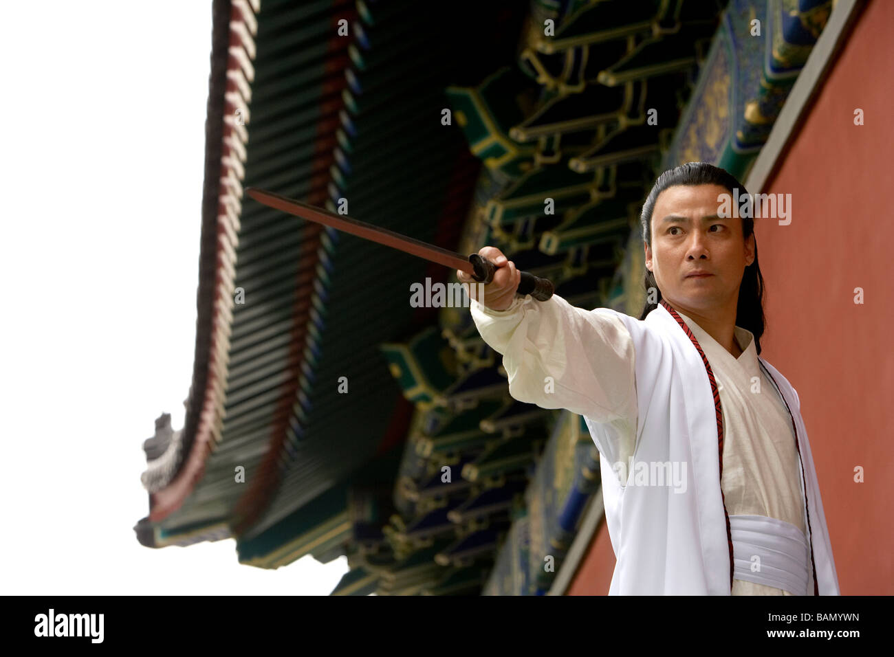 Ancient Chinese Warrior-Hero Stock Photo - Alamy