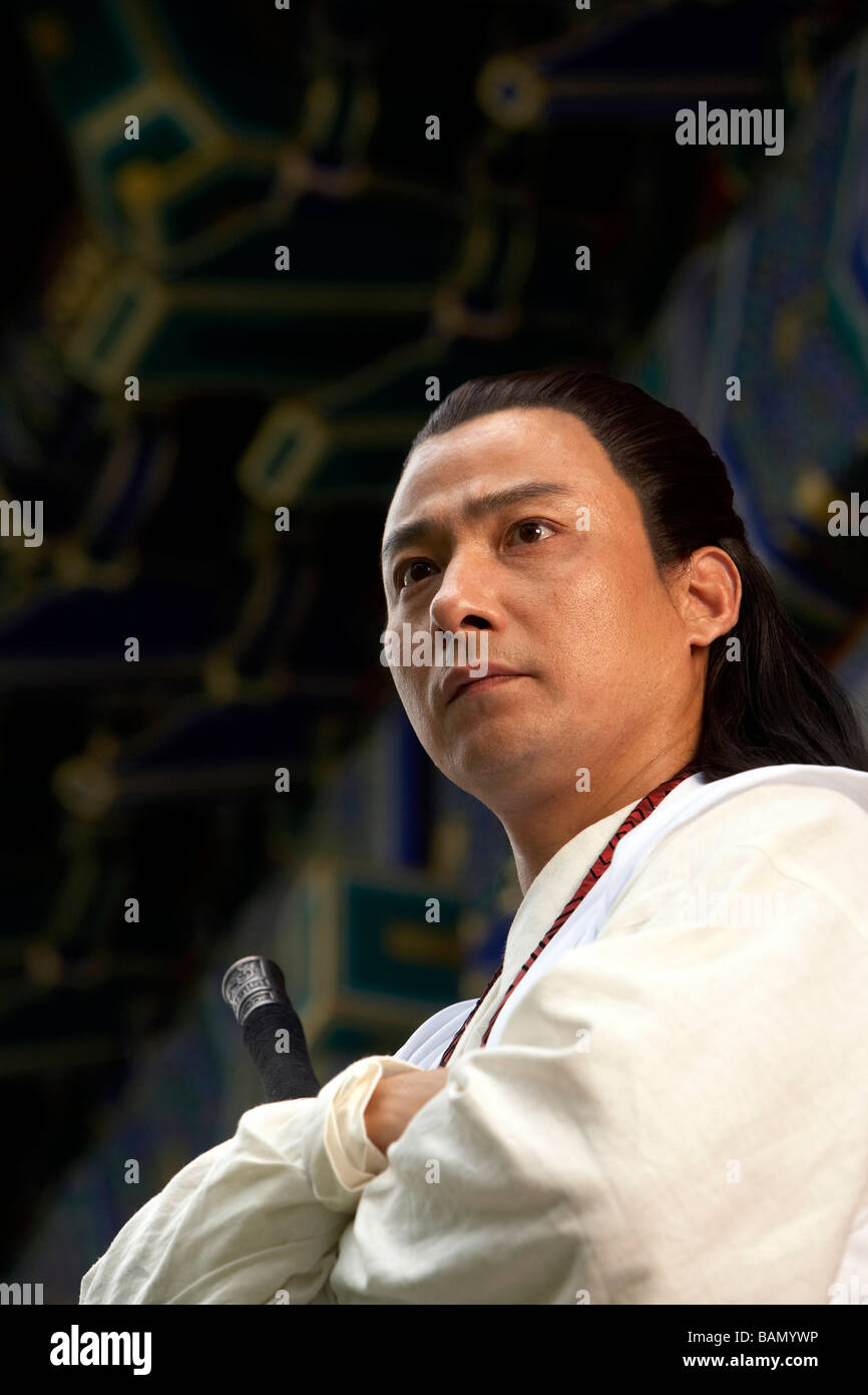 Ancient Chinese Warrior-Hero Stock Photo - Alamy