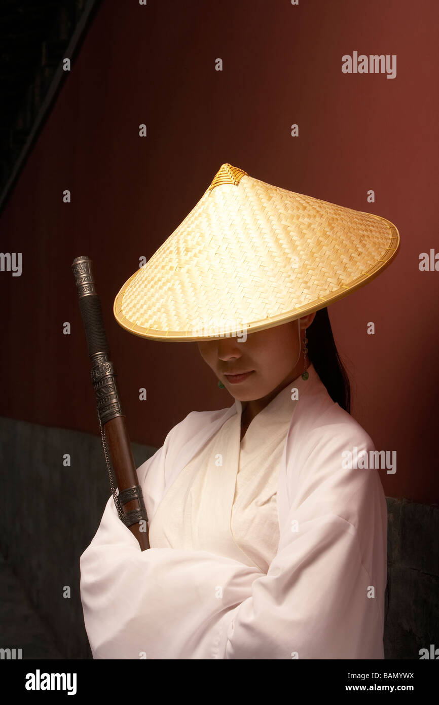Ancient Chinese Warrior-Hero Stock Photo - Alamy