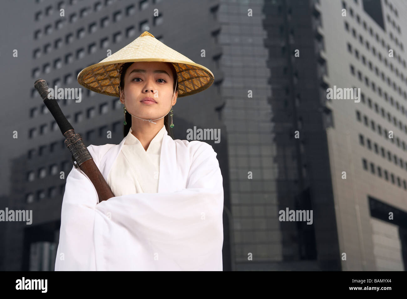 Ancient Chinese Warrior-Hero Stock Photo - Alamy