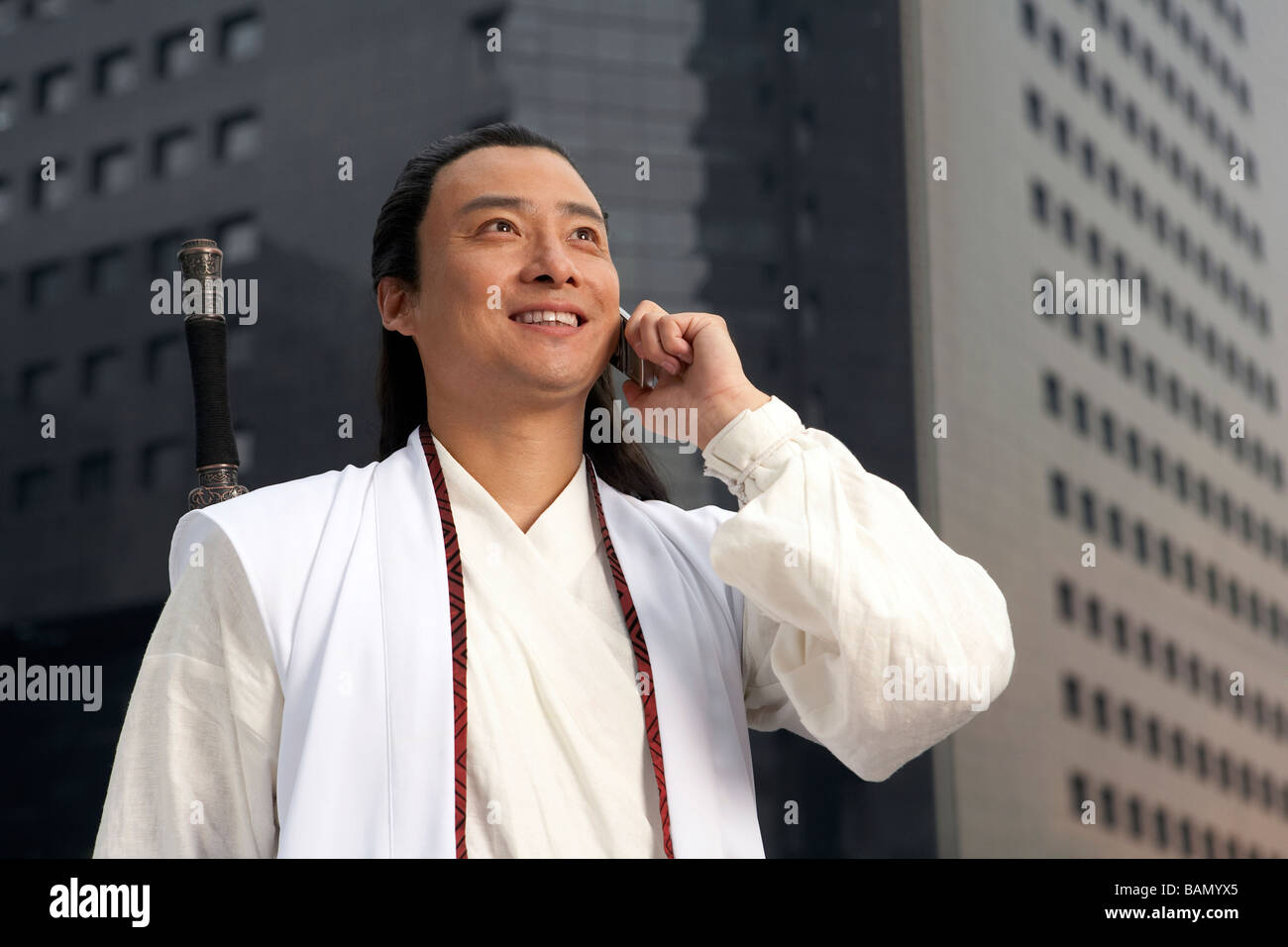 Ancient Chinese Warrior-Hero Stock Photo - Alamy