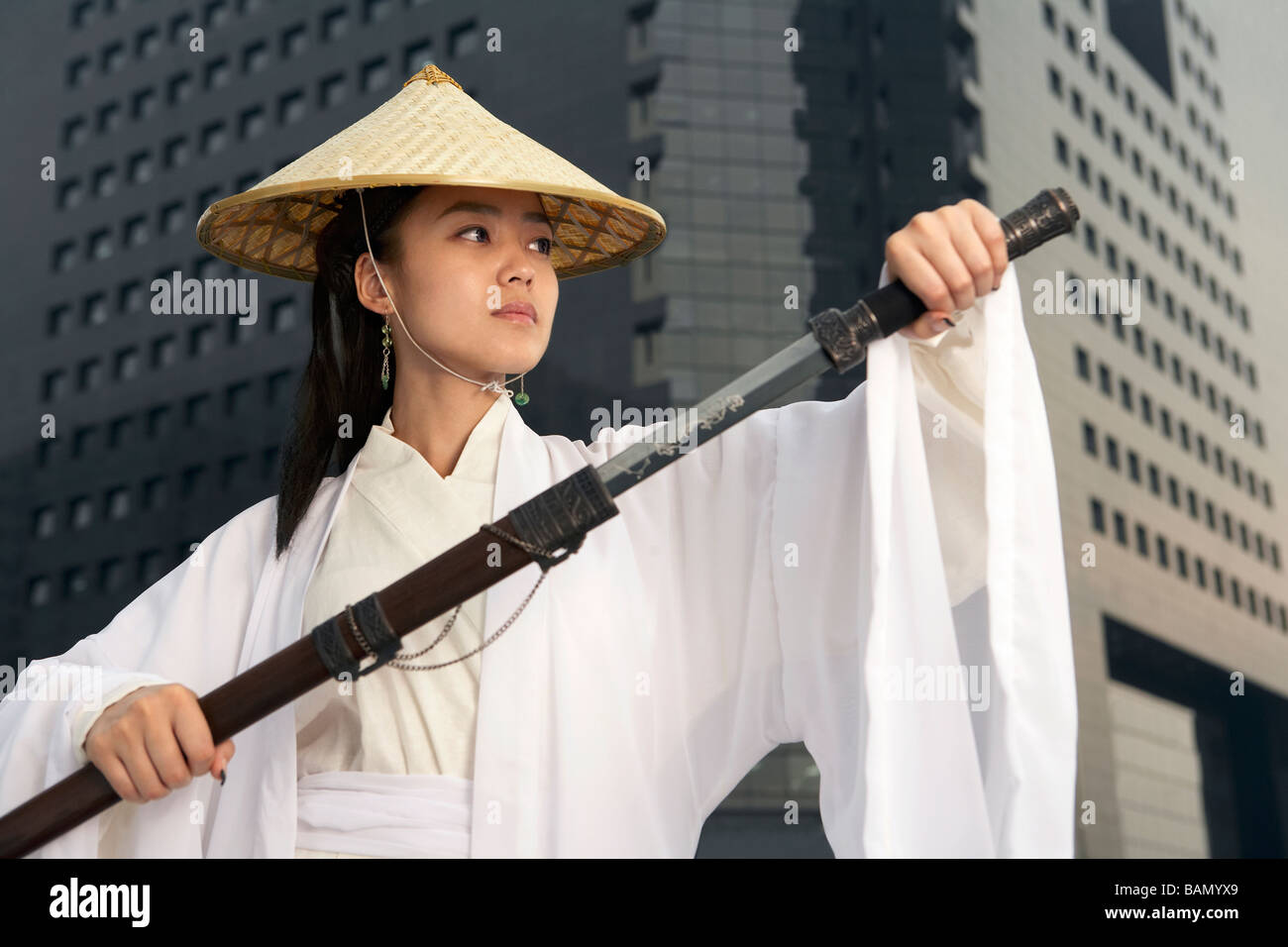 Ancient Chinese Warrior-Hero Stock Photo - Alamy