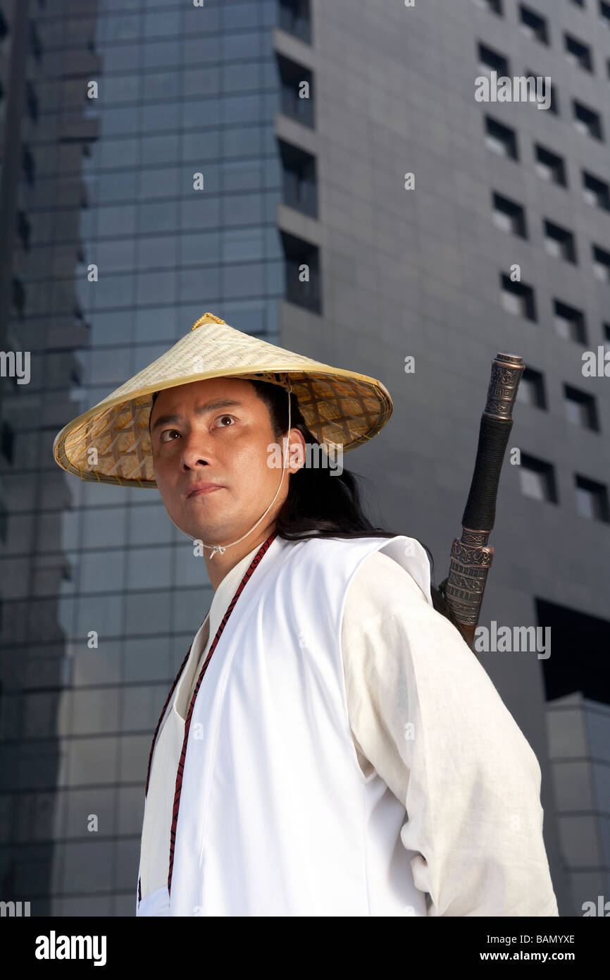 Ancient Chinese Warrior-Hero Stock Photo - Alamy