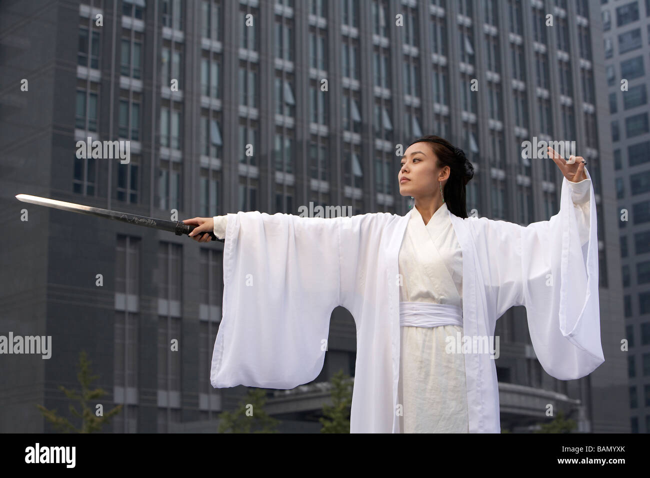 Ancient Chinese Warrior-Hero Stock Photo - Alamy