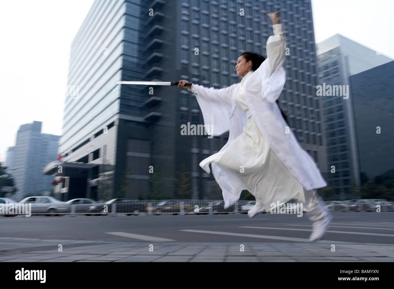 Ancient Chinese Warrior-Hero Stock Photo - Alamy