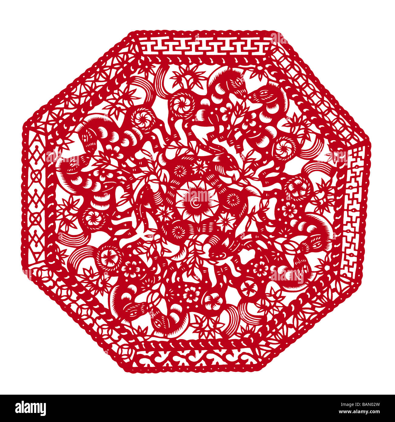 Chinese Traditional Paper cutting Stock Photo - Alamy