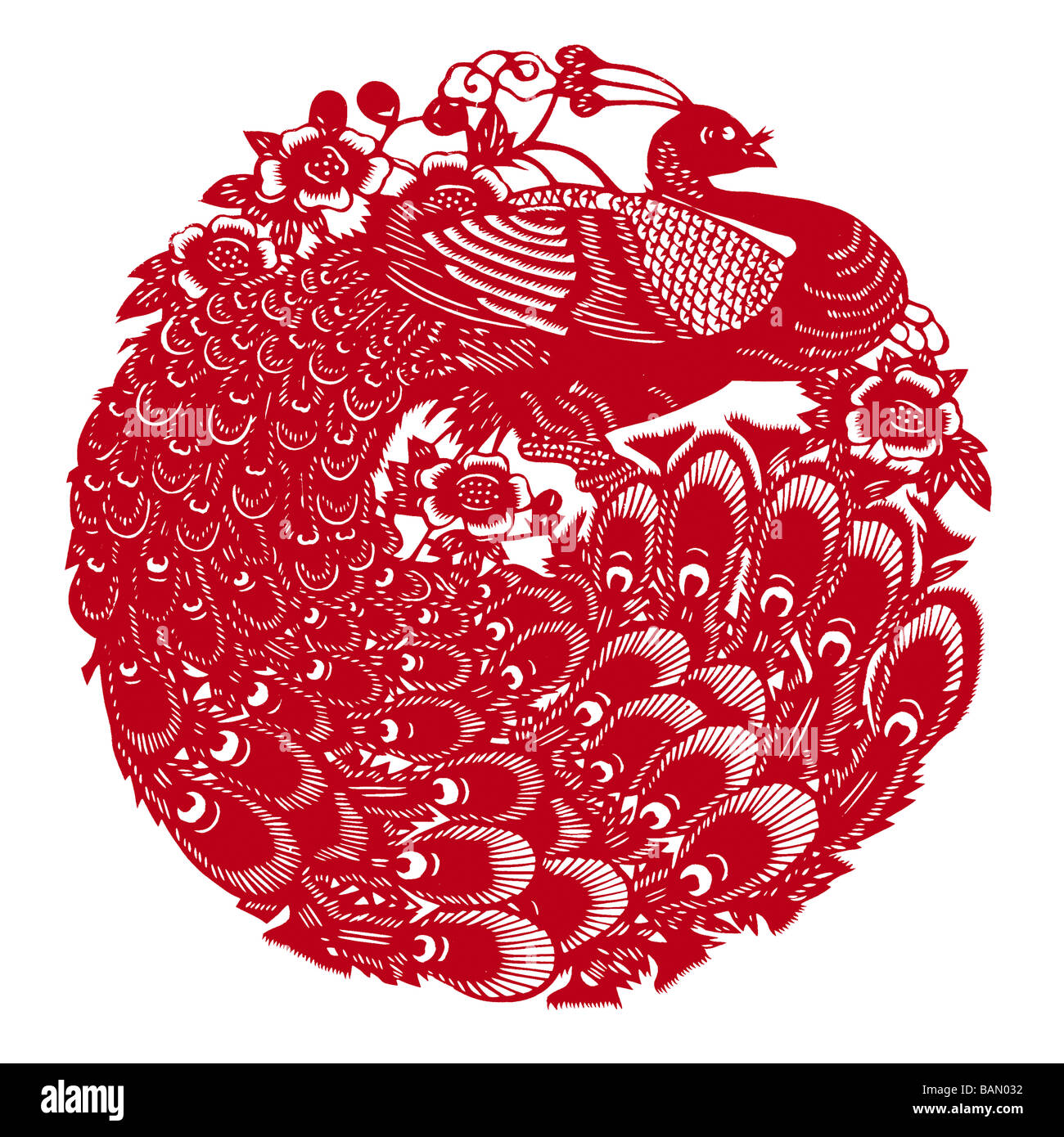 Chinese Traditional Paper cutting Stock Photo - Alamy