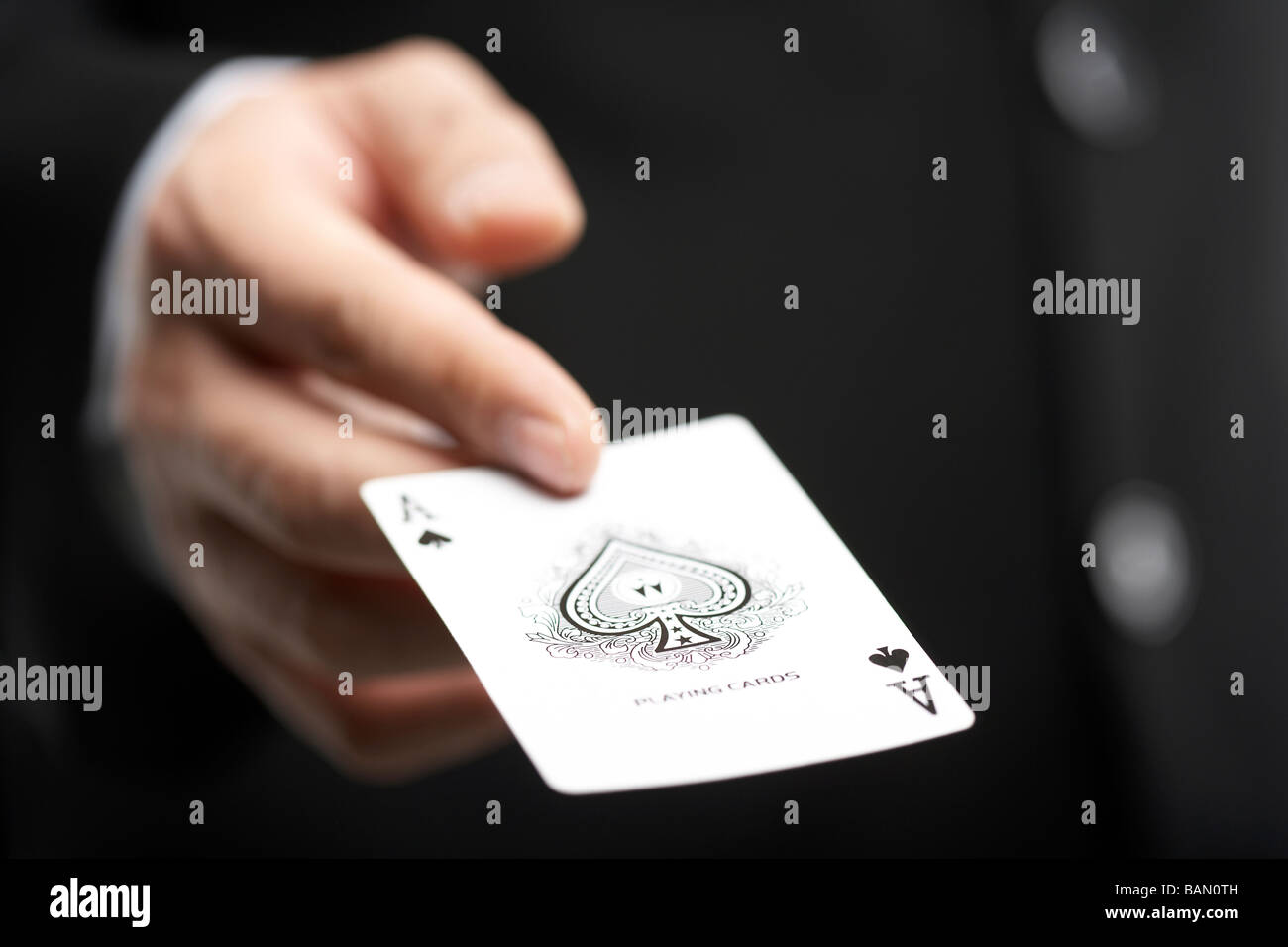 Person spades studio hi-res stock photography and images - Alamy