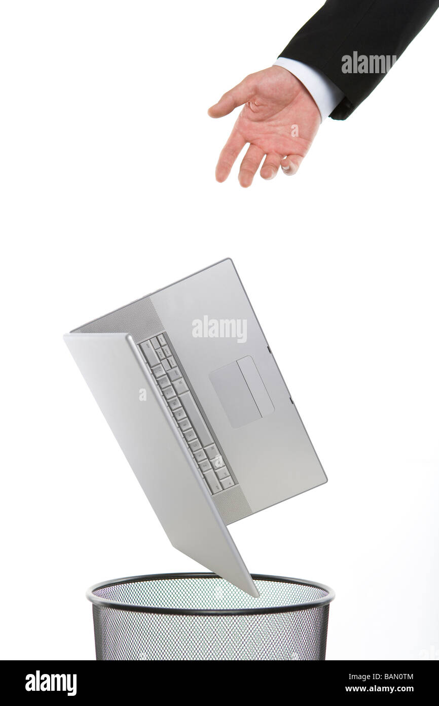 Throwing out technology Stock Photo - Alamy