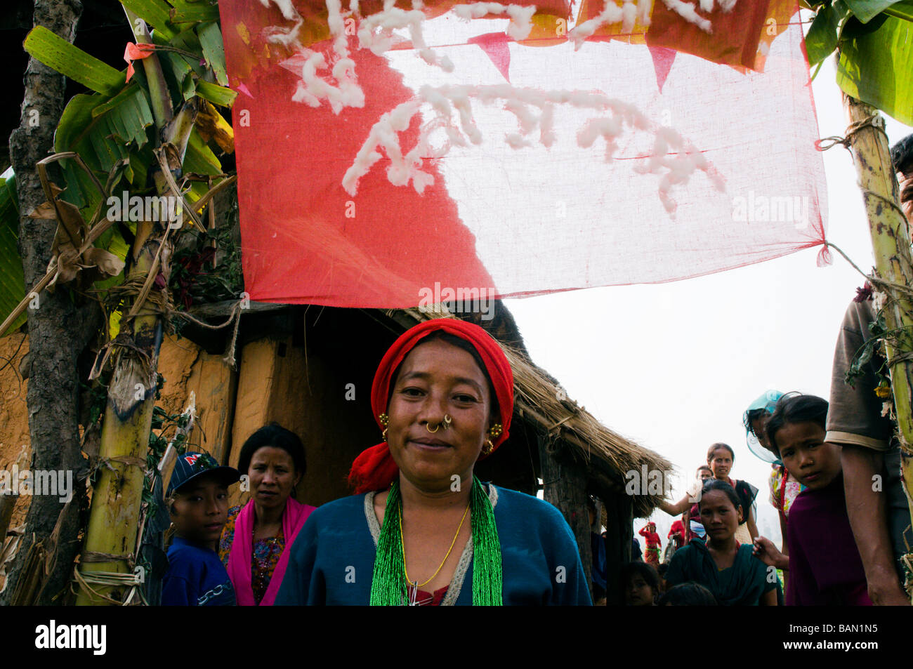 rural poverty in nepal Stock Photo - Alamy